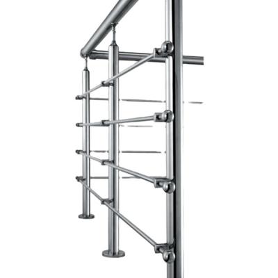 China Iso9001 16mm 90 Degree Stainless Steel Pipe Railing for sale
