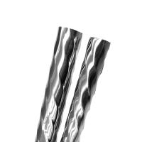 China 1100mm Height Spiral Stainless Steel Step Railing Grade 201 304 316 for sale