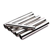 China 316 Grade Welded Hairline Satin Stainless Steel Tube 2.0mm Wall ASTM A554 for sale
