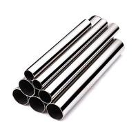 China 316 Grade Welded Hairline Satin Stainless Steel Tube 2.0mm Wall ASTM A554 for sale