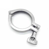 China 304 Sanitary Single Pin Heavy Duty DN50 Quick Release Hose Clamp for sale