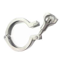 China 304 Sanitary Single Pin Heavy Duty DN50 Quick Release Hose Clamp for sale