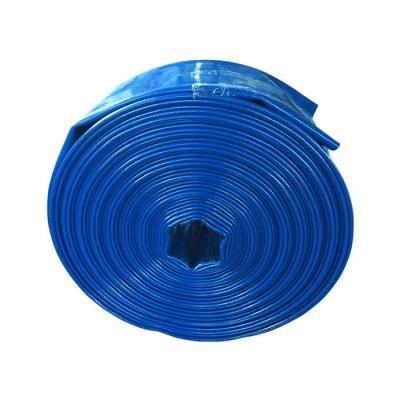 China High Duty 2 Inch PVC Layflat Discharge Hose 11 Bar Working Pressure for sale