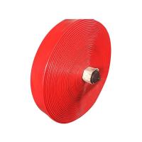 China High Duty 2 Inch PVC Layflat Discharge Hose 11 Bar Working Pressure for sale