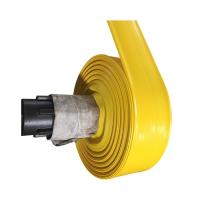 China High Duty 2 Inch PVC Layflat Discharge Hose 11 Bar Working Pressure for sale