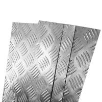 China 3003 H22 Aluminum Diamond Checker Plate Sheet Non-Slip Tread Plate for Flooring for sale