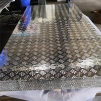 China 3003 H22 Aluminum Diamond Checker Plate Sheet Non-Slip Tread Plate for Flooring for sale