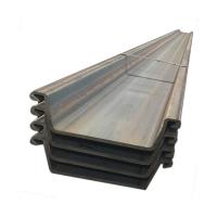 China Pz 27 Hot Rolled Sheet Pile Walls Structural Steel Sections for sale