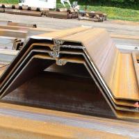 China Pz 27 Hot Rolled Sheet Pile Walls Structural Steel Sections for sale