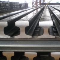 China Crane Moving Galvanized Steel A55 Railway Track Metal for sale