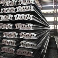 China Crane Moving Galvanized Steel A55 Railway Track Metal for sale