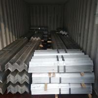 China AISC Hot Rolled Galvanized Steel Angle 60x60x5mm Structural Equal Leg for sale