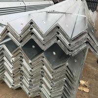 China AISC Hot Rolled Galvanized Steel Angle 60x60x5mm Structural Equal Leg for sale