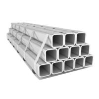 China Pre Galvanized Metal Steel Hollow Astm A105 Ms Square Pipe for sale