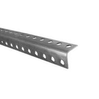 China Cold Rolled Galvanized Perforated Steel Angle 8 ft Slotted Angle for Storage Racks for sale