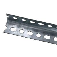 China Cold Rolled Galvanized Perforated Steel Angle 8 ft Slotted Angle for Storage Racks for sale