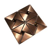 China PVD Rose Gold Colored Stainless Steel Sheet Mosaic 0.3-3.0mm 1219x2438mm for sale