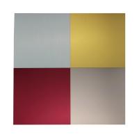 China Rainbow Textured Decorative 5052 H32 Aluminium Coil Sheet for sale