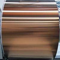 China Sus 201 Hairline PVD Rose Gold 1240mm Color Coated Stainless Steel Coil for sale