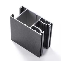 China 0.4mm H Channel Aluminum Extrusion for Windows Wardrobe Door for sale