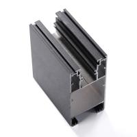 China 0.4mm H Channel Aluminum Extrusion for Windows Wardrobe Door for sale