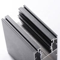 China 0.4mm H Channel Aluminum Extrusion for Windows Wardrobe Door for sale