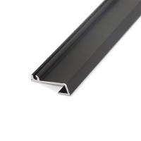 China Anodizing V Rail 0.6mm Aluminum Extrusion Profiles for sale