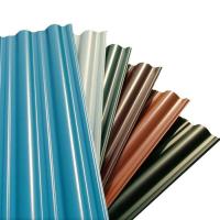 China 4 X 8 Corrugated Sheet Metal Corrugated Steel Roofing Sheets for sale