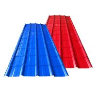 China Color Coated 600mm A527 Galvanized Sheet Metal Roofing for sale