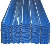 China Color Coated 600mm A527 Galvanized Sheet Metal Roofing for sale