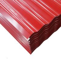 China Coated Q235 Metal 1.2mm Corrugated Steel Roofing Sheets for Durable Construction for sale
