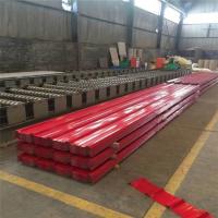 China Prepainted SGS 5.8m Corrugated Steel Roofing Sheets for sale