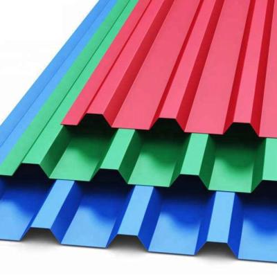 China Color Coated Galvanized DX51D 500mm Corrugated Galvanised Iron for sale