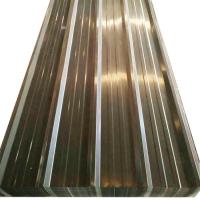 China Plain Ends SGS GI Corrugated Steel Roofing Sheets for sale