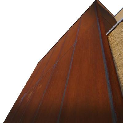 China Corten Steel Wall Panels SS400 Hot Rolled Coil for Facade Fence Cladding 2mm Thick for sale