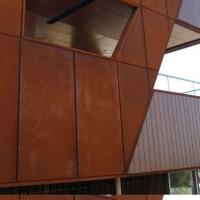 China Corten Steel Wall Panels SS400 Hot Rolled Coil for Facade Fence Cladding 2mm Thick for sale