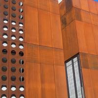 China Corten Steel Wall Panels SS400 Hot Rolled Coil for Facade Fence Cladding 2mm Thick for sale