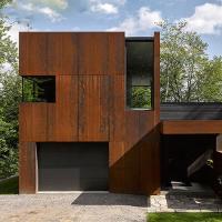 China Corten Steel Wall Panels SS400 Hot Rolled Coil for Facade Fence Cladding 2mm Thick for sale