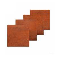 China Outdoor Decorative Garden Rusted Corten Steel Q235NH Metal Landscape Edging 3mm Thick for sale