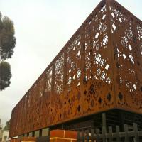 China Laser Cut Welded 3mm Stainless Steel Outdoor Metal Privacy Screens Custom Size for sale