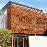 China Laser Cut Welded 3mm Stainless Steel Outdoor Metal Privacy Screens Custom Size for sale