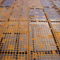 China Laser Cut Welded 3mm Stainless Steel Outdoor Metal Privacy Screens Custom Size for sale