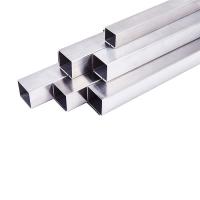 China ASTM A554 304 Stainless Steel Rectangular Tube 1x4 Inch 5.8m Length Seamless for sale