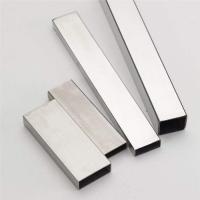 China ASTM 304L Seamless Stainless Steel Rectangular Tube 3mm Wall Thickness for Structural Applications for sale