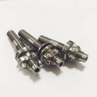 China Processing Customized Gr5 M8x1.25x45 Titanium Stud Bolt For Auto Engines for sale