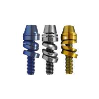 China M5x16mm Titanium Plated Bike Bolts Alloy Steel Fasteners for Steering for sale
