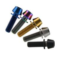 China M5 X 16 Tapered Head Titanium Stem Bolts With Washer for sale