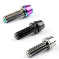 China M5 X 16 Tapered Head Titanium Stem Bolts With Washer for sale