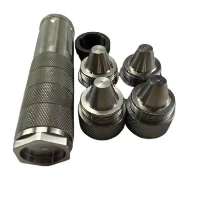 China Customized Parts Titanium Fuel Filter GR5 Modular Solvent Trap Kit for sale