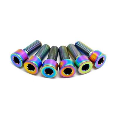 China M3 Hex Socket Head Titanium Allen Bolt Socket Cap Screw for sale